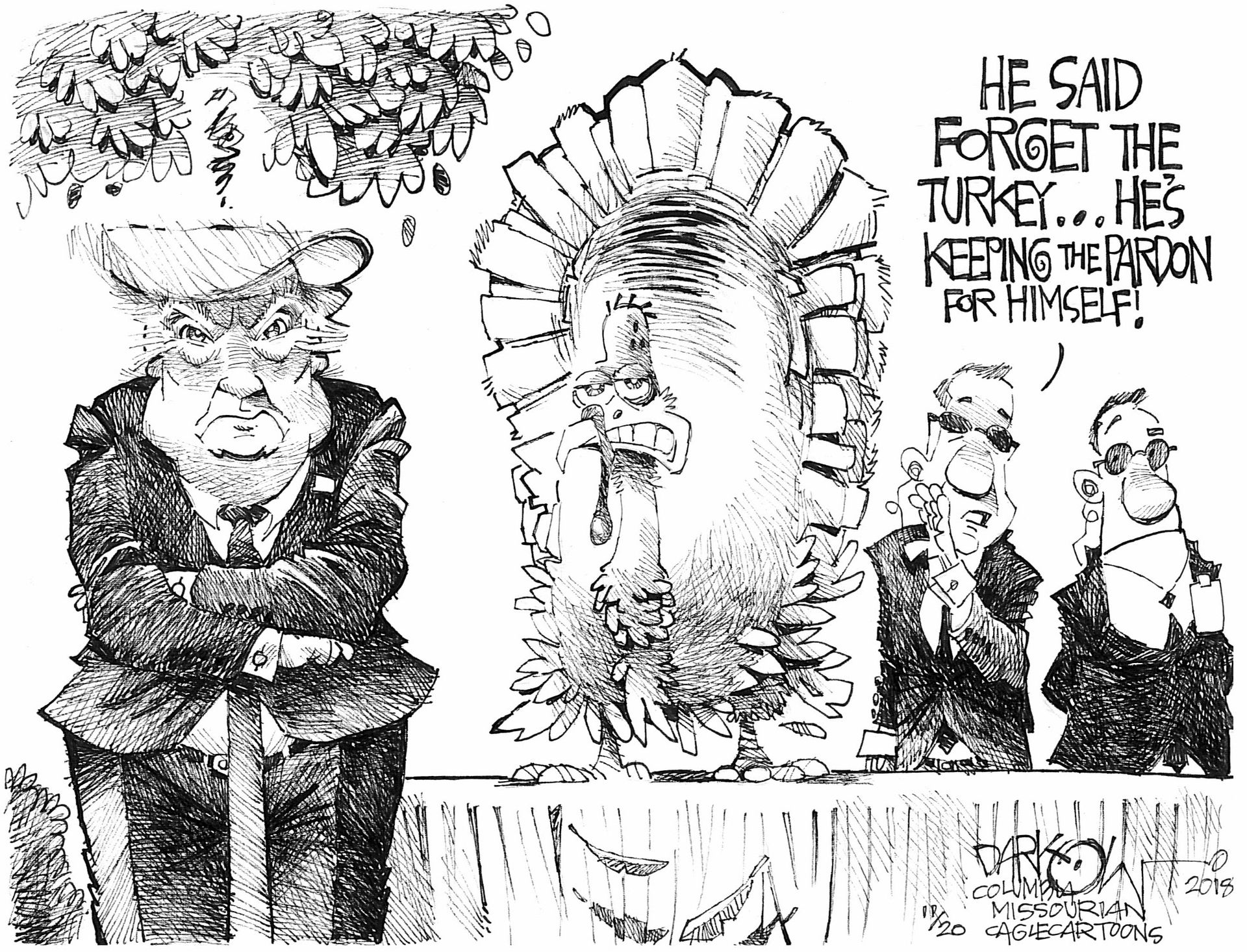 7 hilarious Thanksgiving-themed political cartoons | The Week