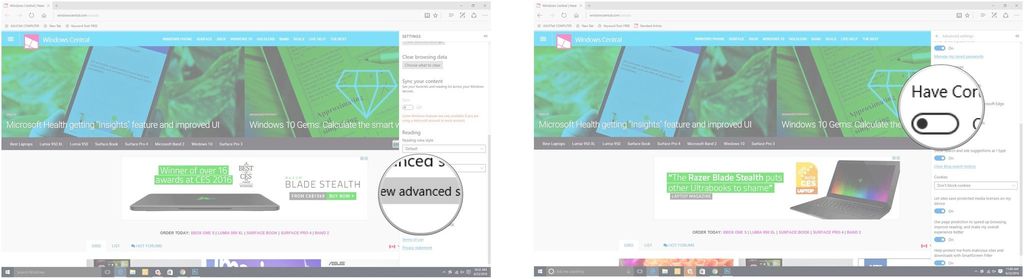 15 tips for better browsing using Microsoft Edge on Windows 10 ...
