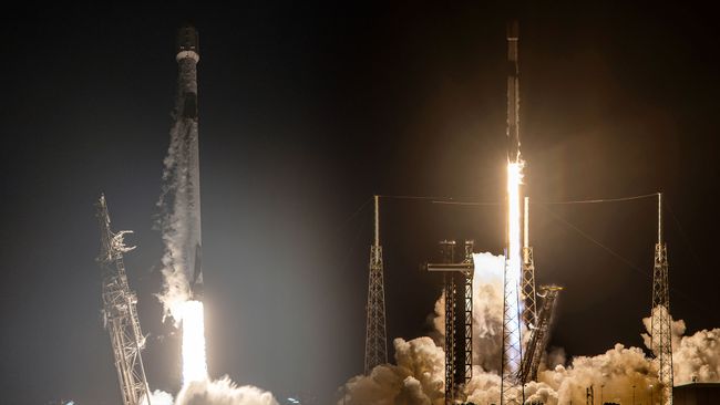 Double delivery: SpaceX sends Starlink satellites into orbit on ...