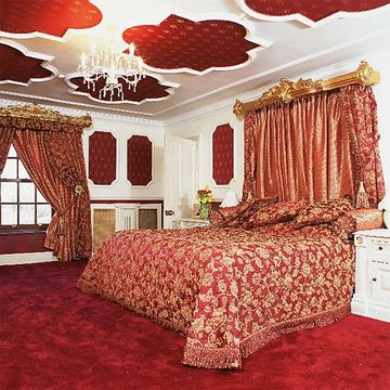Ruby red bedroom ideas | Ideal Home