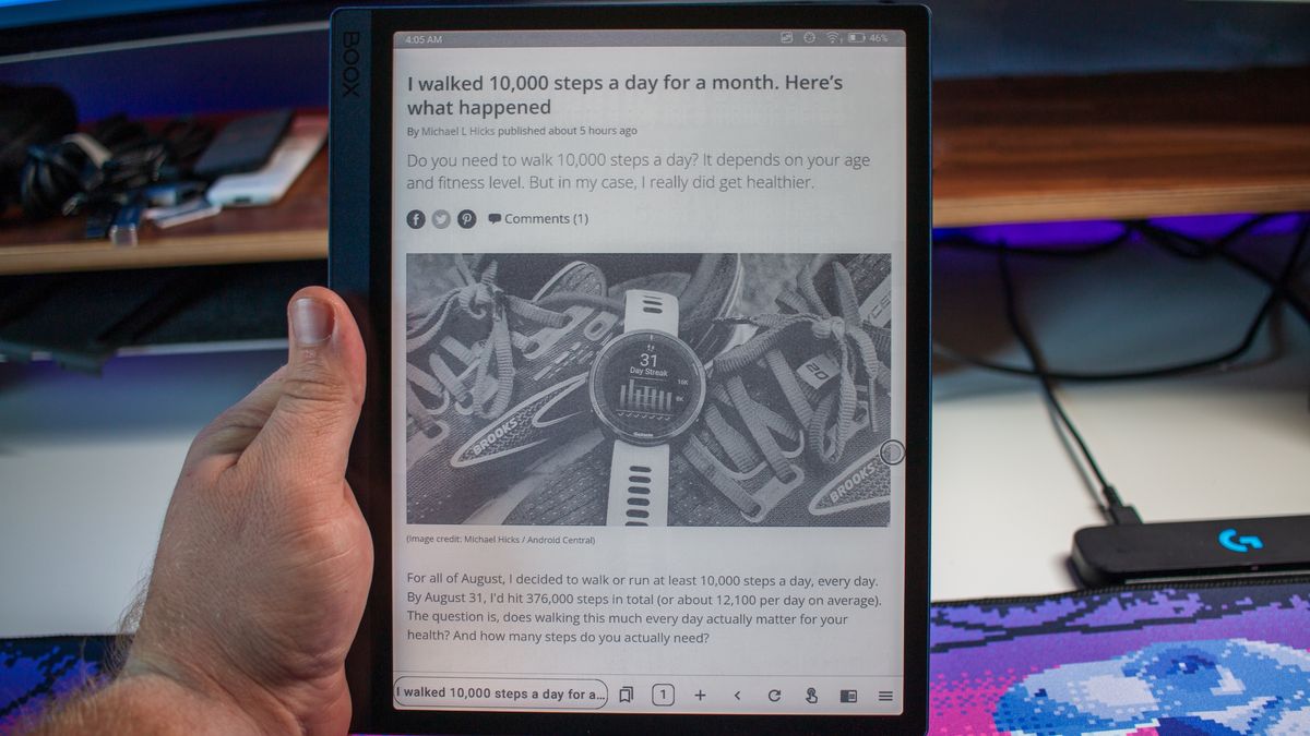 Onyx Boox Tab Ultra review | Android Central