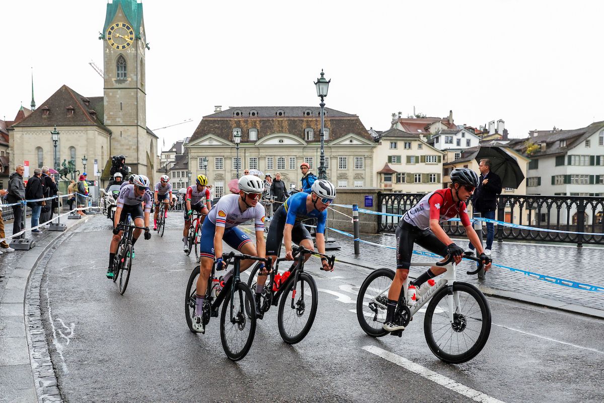 UCI Road World Championships: Lorenzo Finn solos to victory in junior ...