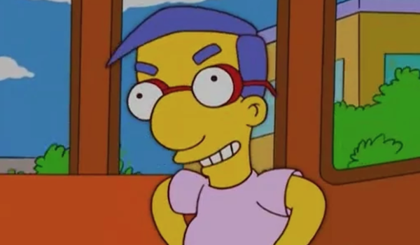 Oh Look, Milhouse From The Simpsons Showed Up At The Milwaukee Bucks ...
