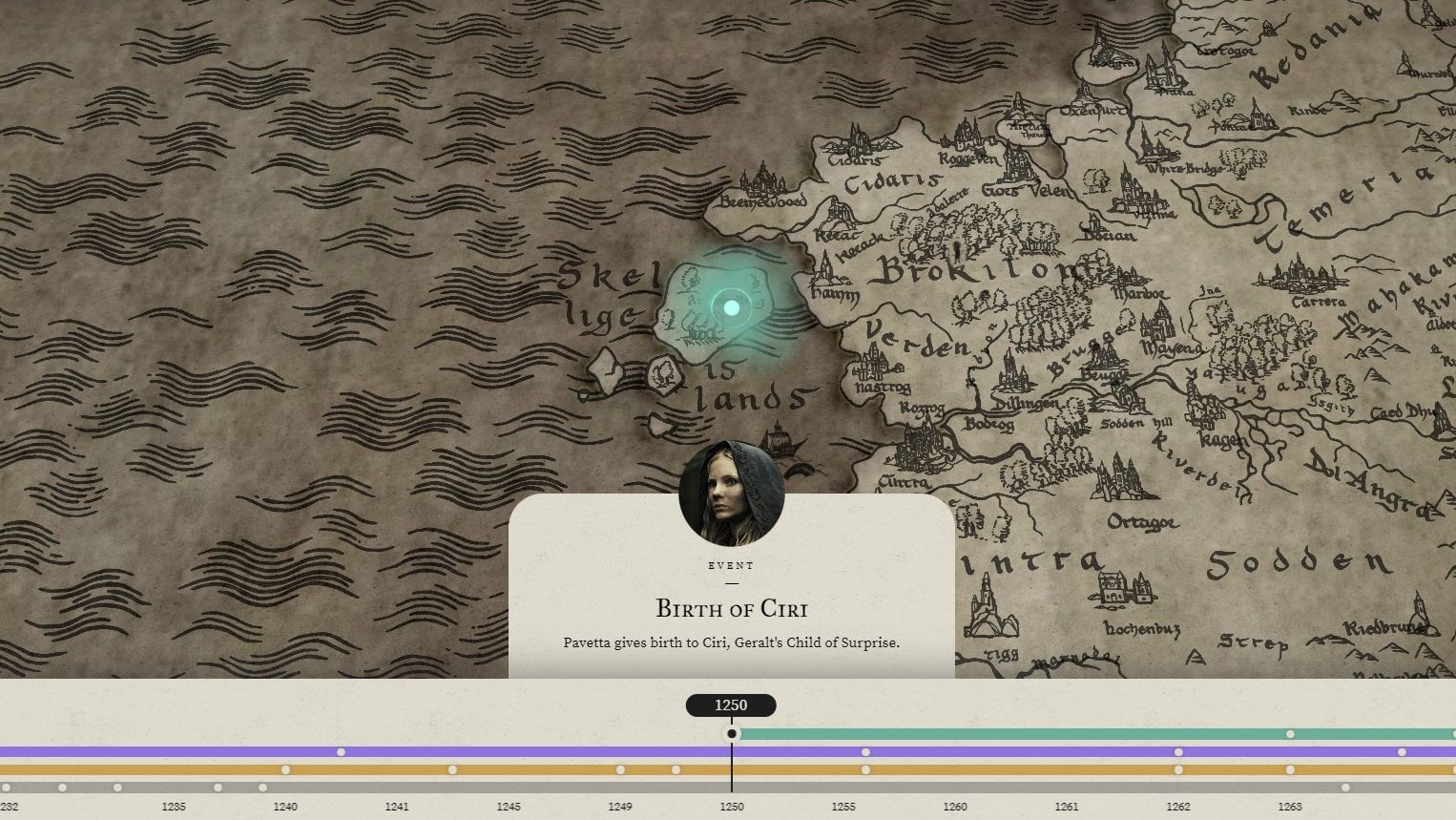 The Witcher on Netflix now has an interactive map, and it's amazing ...