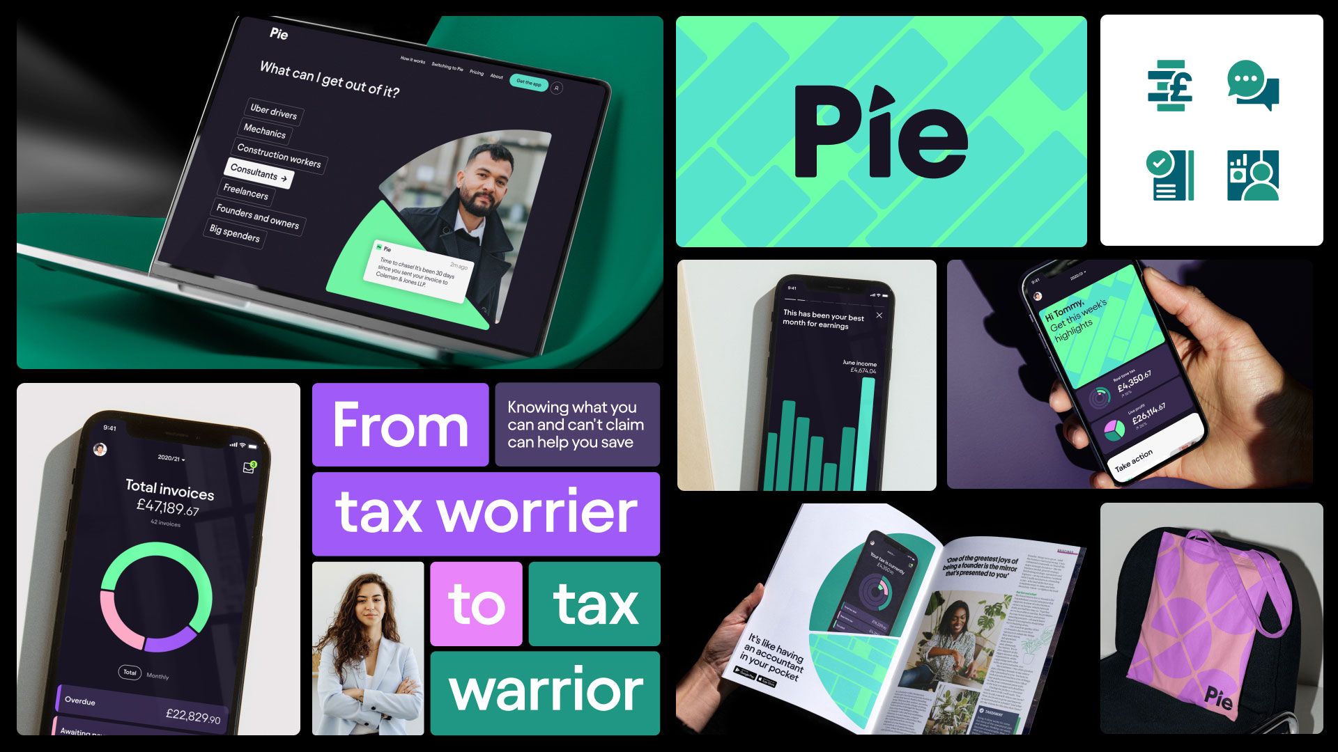 How we made Pie, the sexy new tax app | Creative Bloq