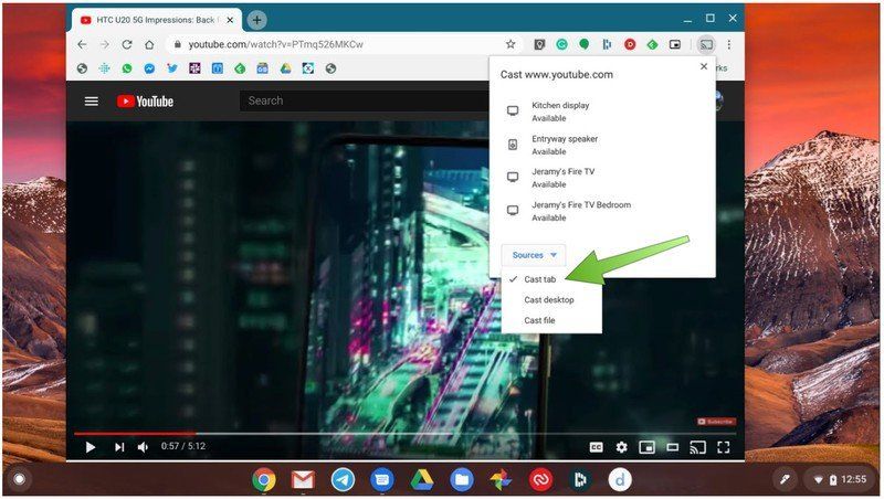 How to cast media from your Chromebook to a second screen using Google ...