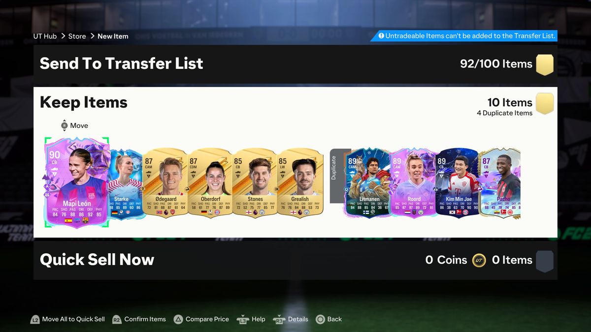 The full FC 24 Pre-Season rewards list to carry over into FC 25 ...