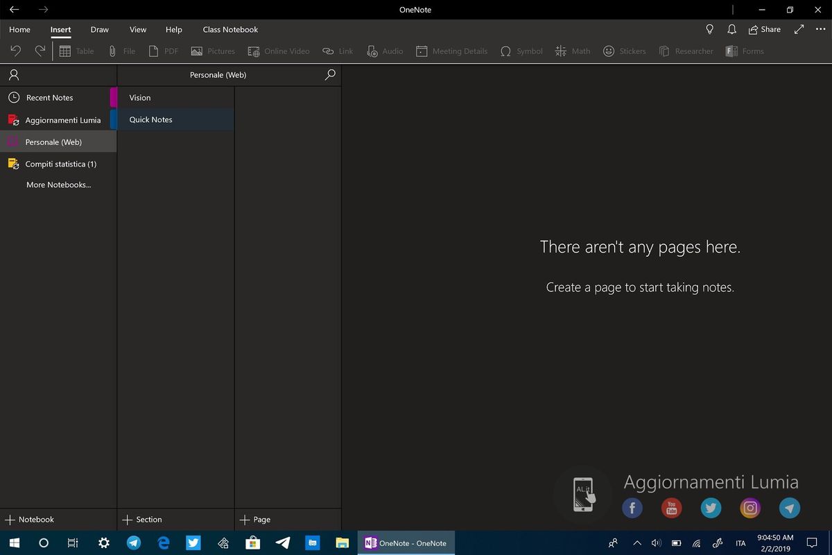 OneNote gets dark mode and improved navigation soon | Windows Central