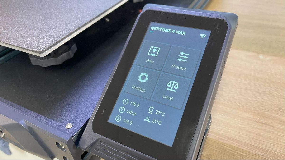 Elegoo Neptune 4 Max Review: Bigger, Buggy and a Bit Faster | Tom's ...
