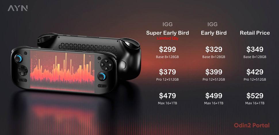 AYN Odin 2 Portal announced with an OLED display and plenty of power ...