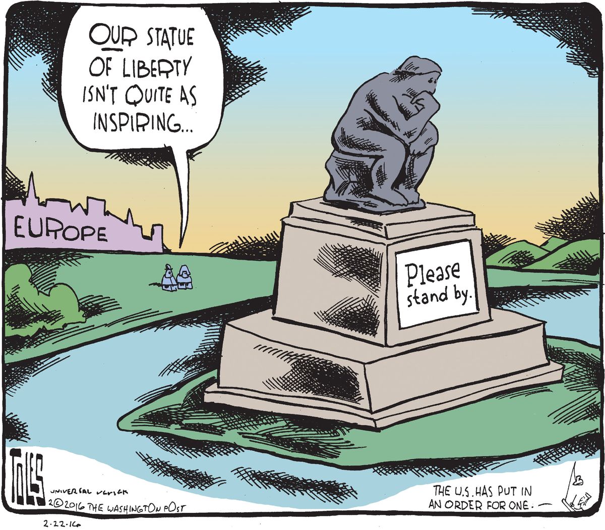 Political Cartoon U.S. Europe US | The Week
