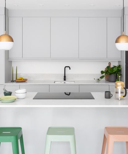 Light gray kitchen ideas: 10 soft and subtle spaces | Homes and Gardens