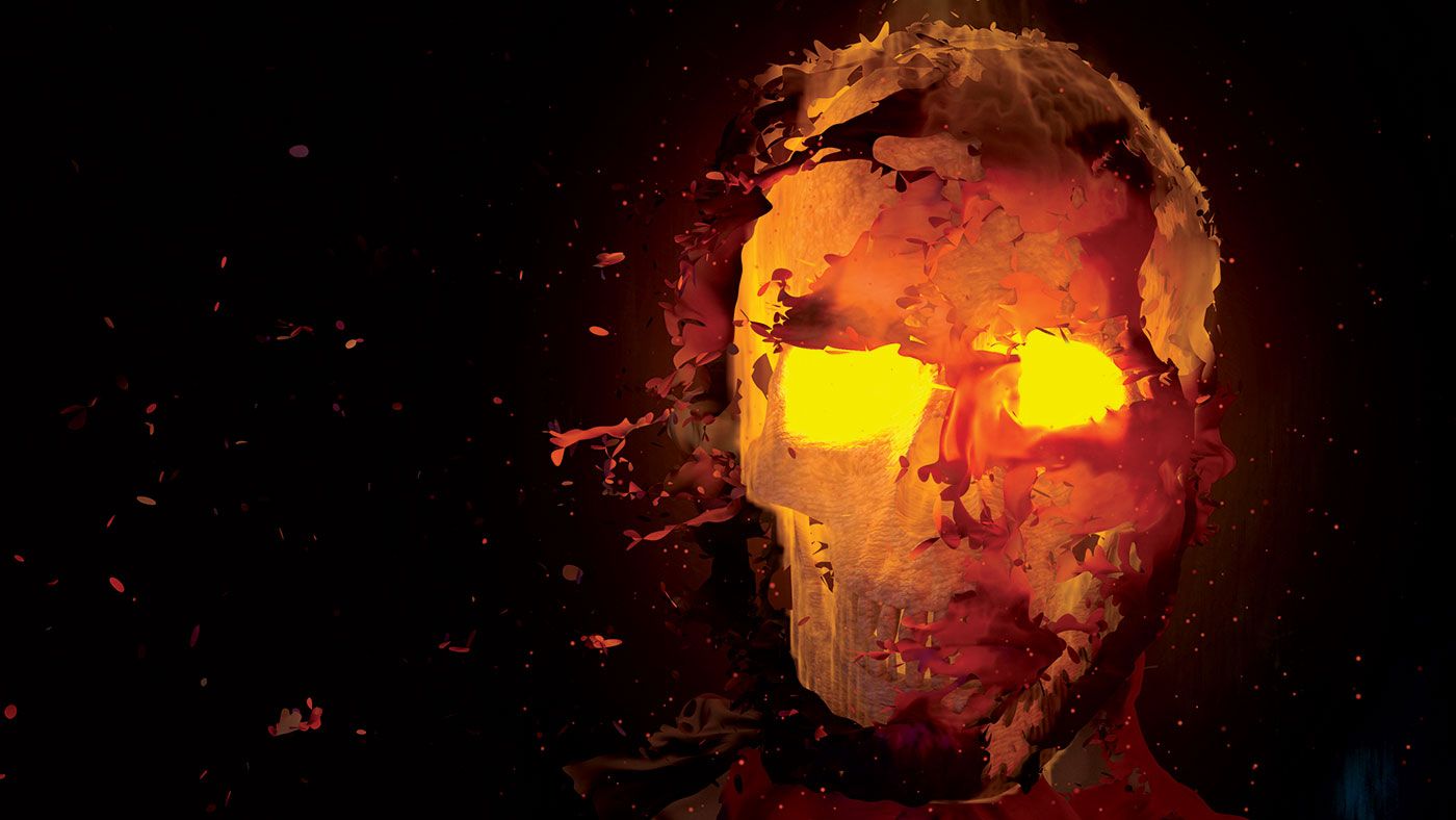 Simulate a Ghost Rider transformation | Creative Bloq