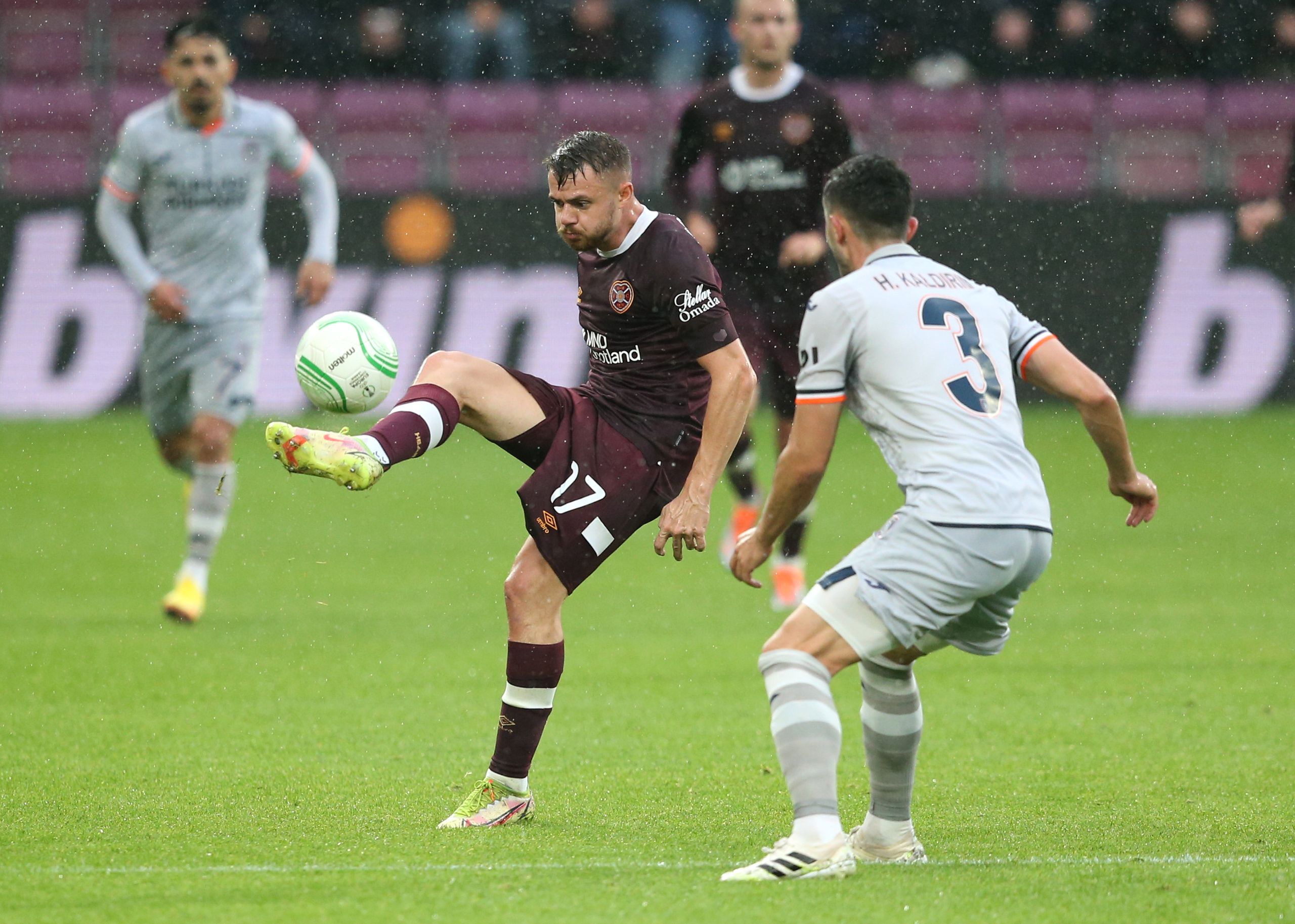 Alan Forrest double clinches win for Hearts at Motherwell | FourFourTwo
