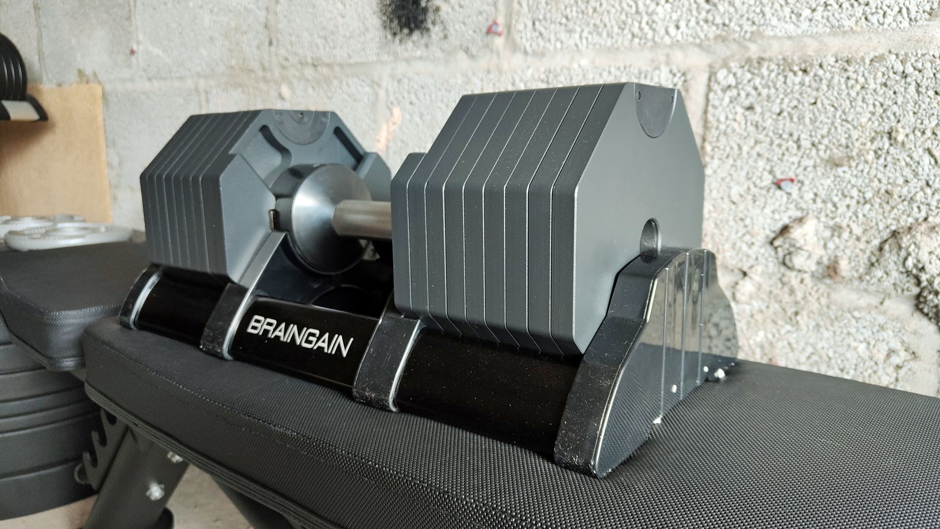 BrainGain 40KG Octagon Adjustable Dumbbell review | T3