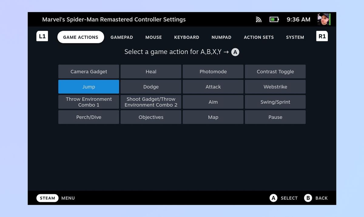 How to customize your controller layout on the Steam Deck | Tom's Guide