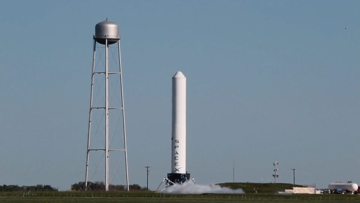 SpaceX's Grasshopper, the Amazing Reusable Rocket (Photos) | Space