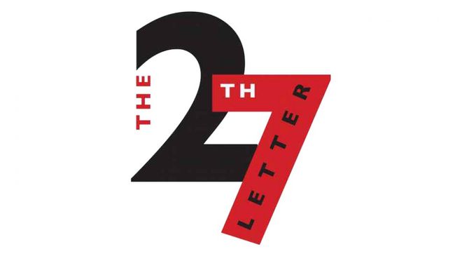 Graphic design student creates the 27th letter of the alphabet ...