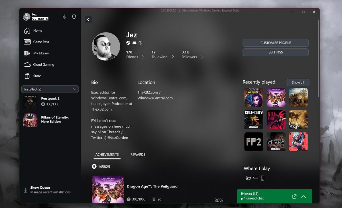 OPINION: The Xbox app on Windows PC is moving in the right direction ...