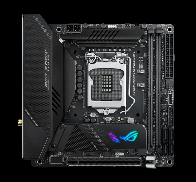 Asus ROG Strix Z590-I Gaming WiFi - Rocket Lake Rumble: Three Mini-ITX ...