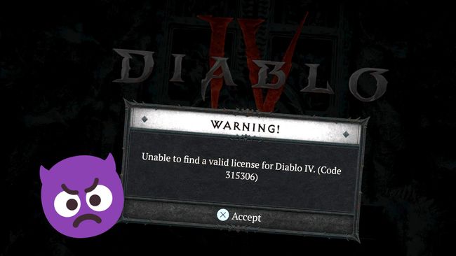 Diablo 4 error code 315306 causes 'valid license' issues on PlayStation ...