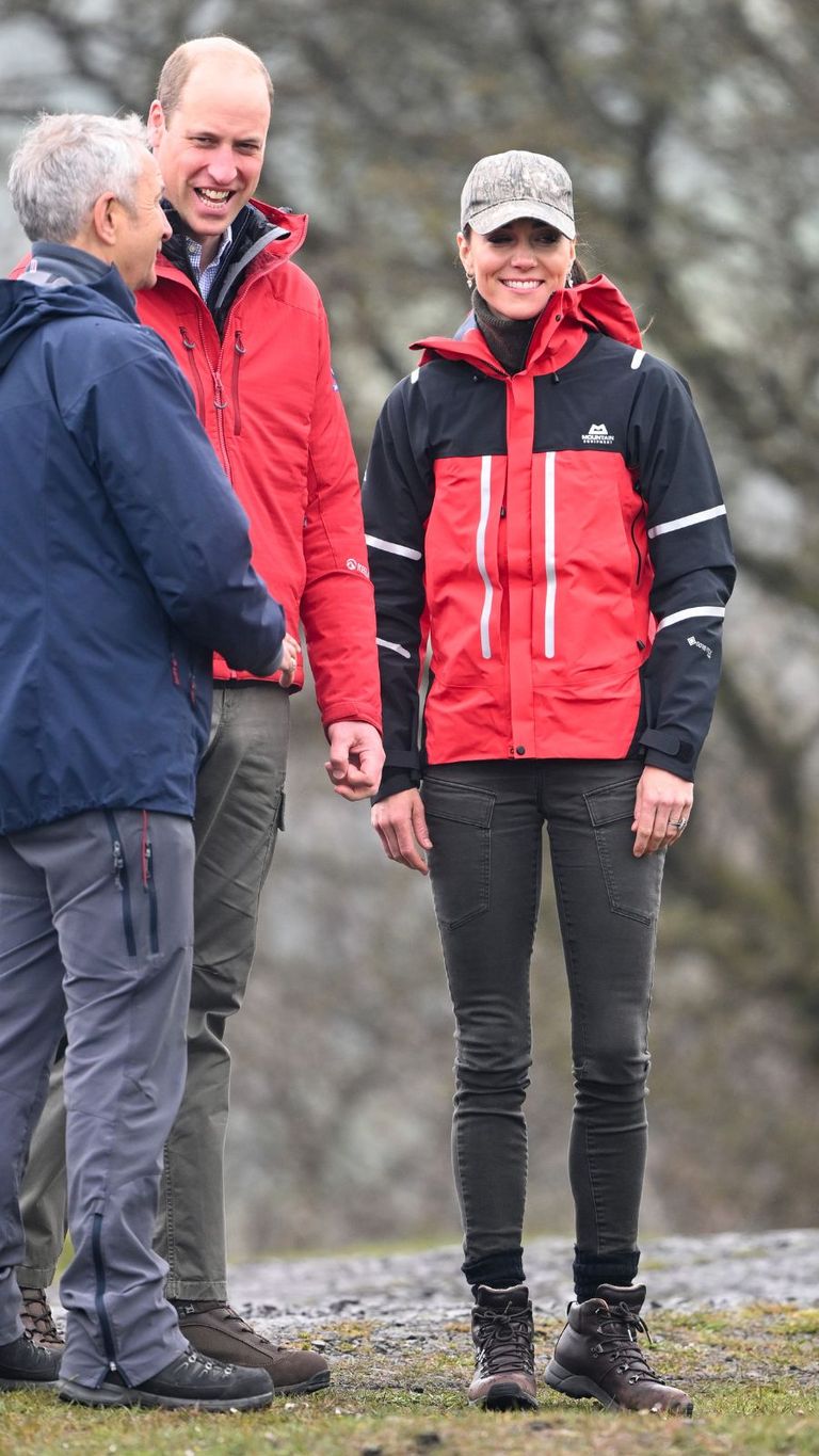Kate Middleton's cap is quite the departure from her usual attire ...