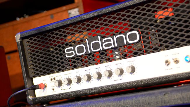 Endorsed by Eric Clapton and Eddie Van Halen, the Soldano SLO 100 ...