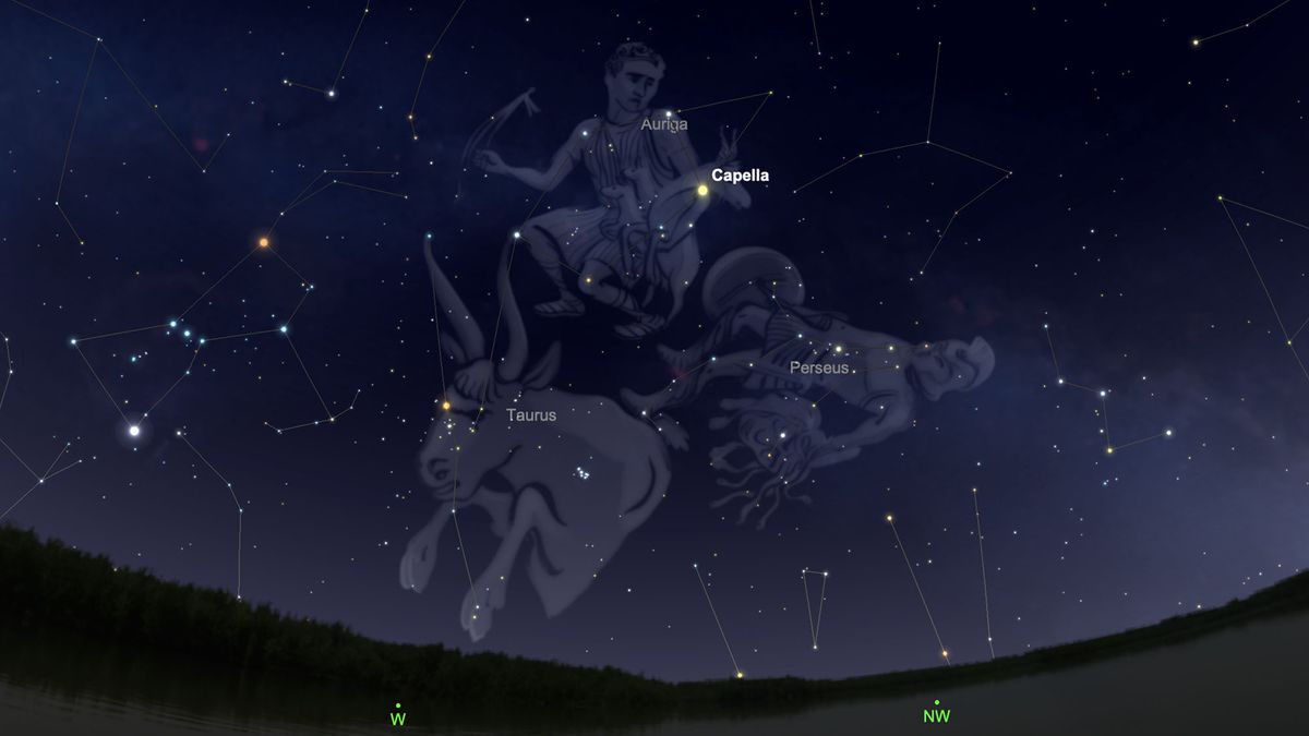 Spot Auriga the charioteer (and goat tender) in the winter sky | Space