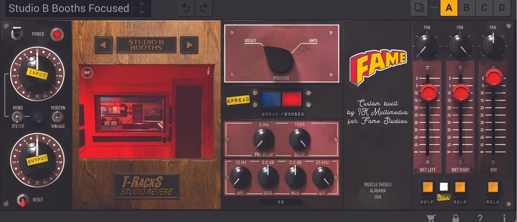 IK Multimedia T-RackS FAME Studio Reverb review | MusicRadar