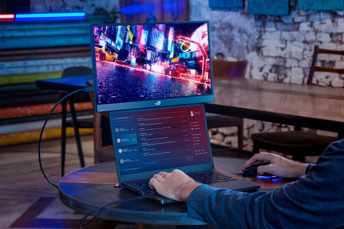 Asus' New 240Hz Portable Gaming Monitor Packs Tripod Stand, High-End ...