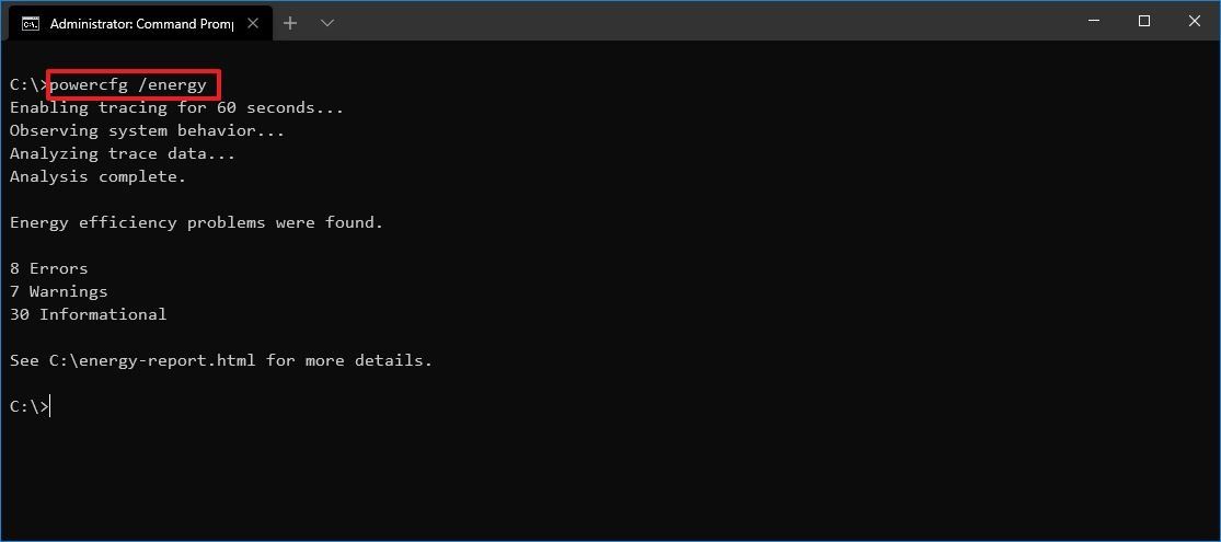 How to create energy report on Windows 10 | Windows Central