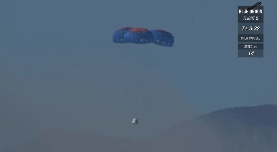 Jeff Bezos' Blue Origin Space Capsule Aces Dramatic In-Flight Escape ...