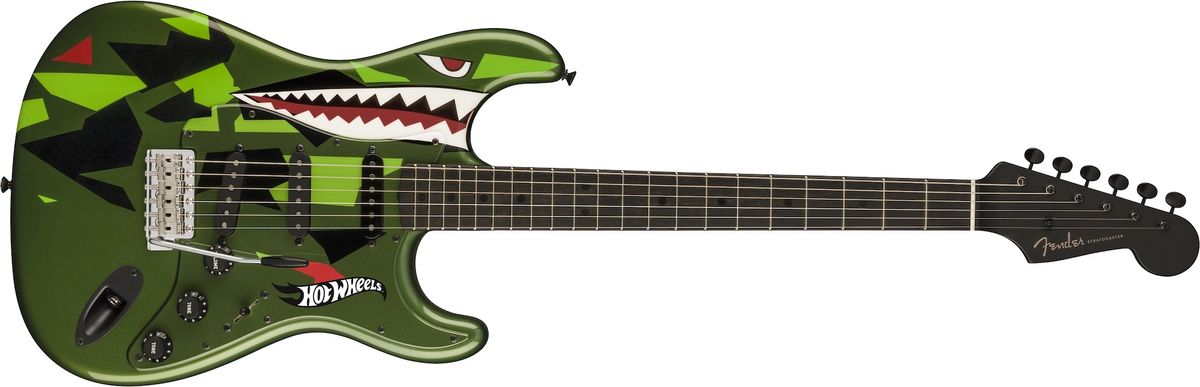 Fender Custom Shop revs up 16-strong Hot Wheels guitar collection ...