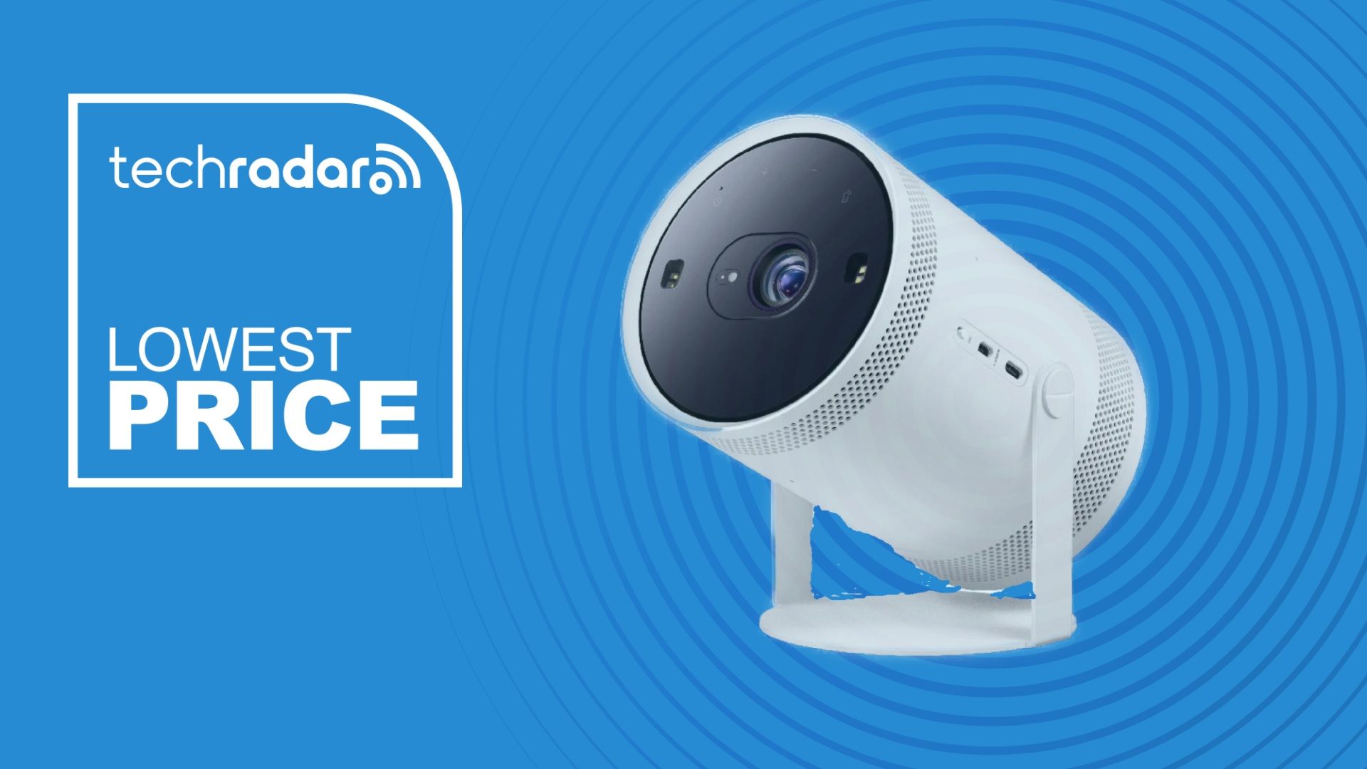 Samsung’s The Freestyle is our favorite portable projector, and it’s ...