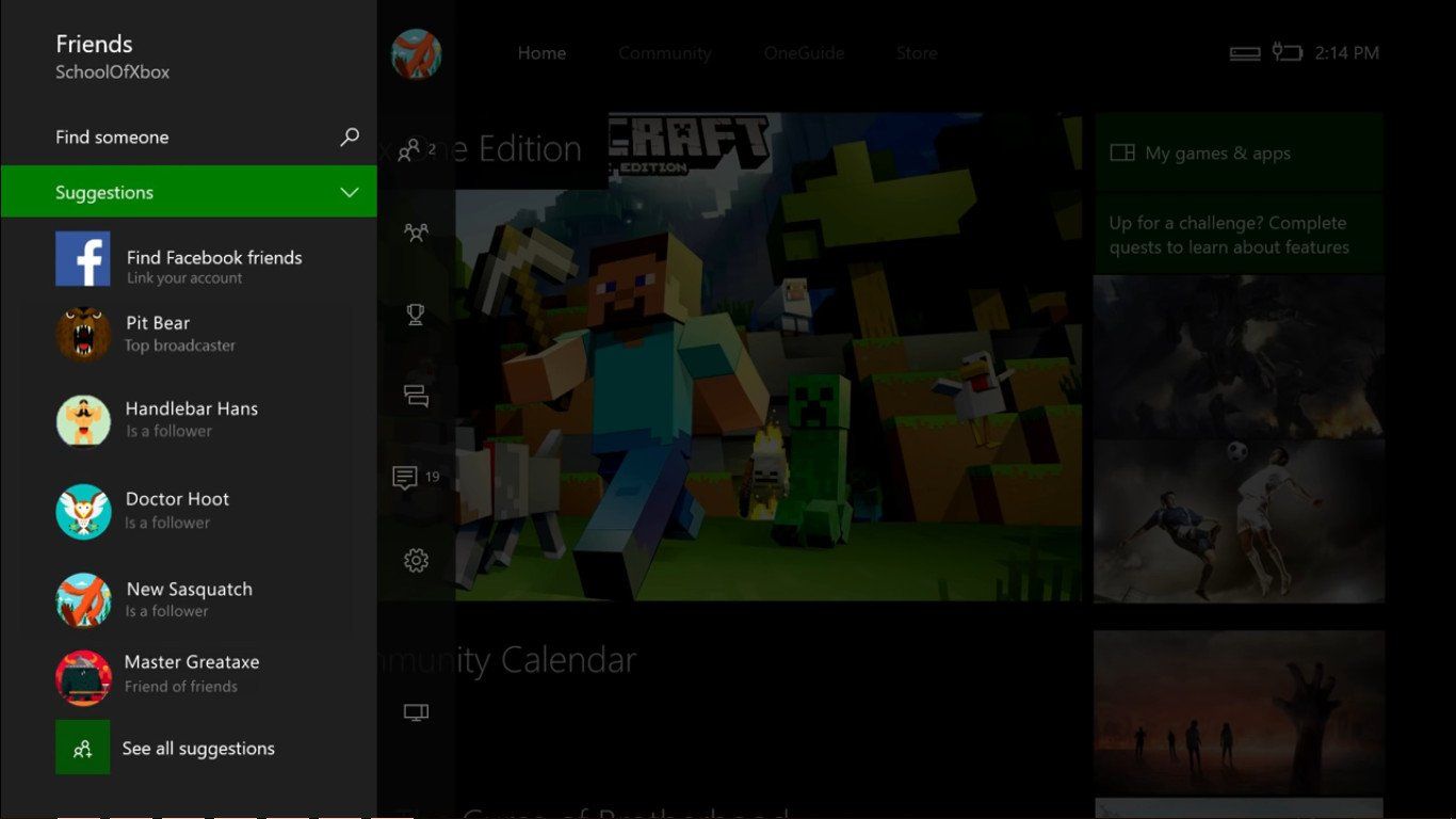 How to find your Facebook friends on Xbox Live for Windows 10 and Xbox ...