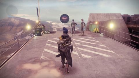 How to get the huge Traveller ball in the Tower in Destiny 2 | GamesRadar+
