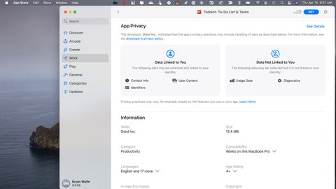 How to view the Apple privacy labels in the Mac App Store | TechRadar