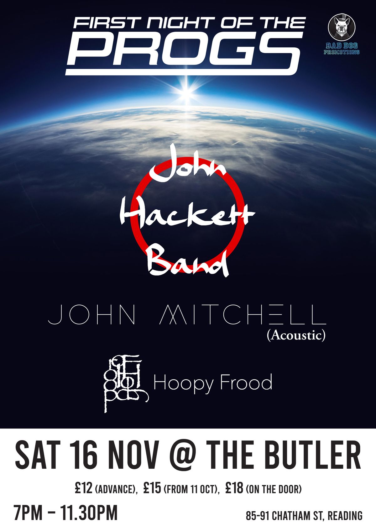 John Hackett and John Mitchell head up this weekend's new prog night in ...