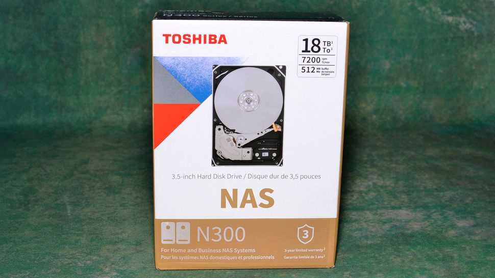 Toshiba N300 18TB HDD review: This 'budget' NAS drive gets the job done | Tom's Hardware