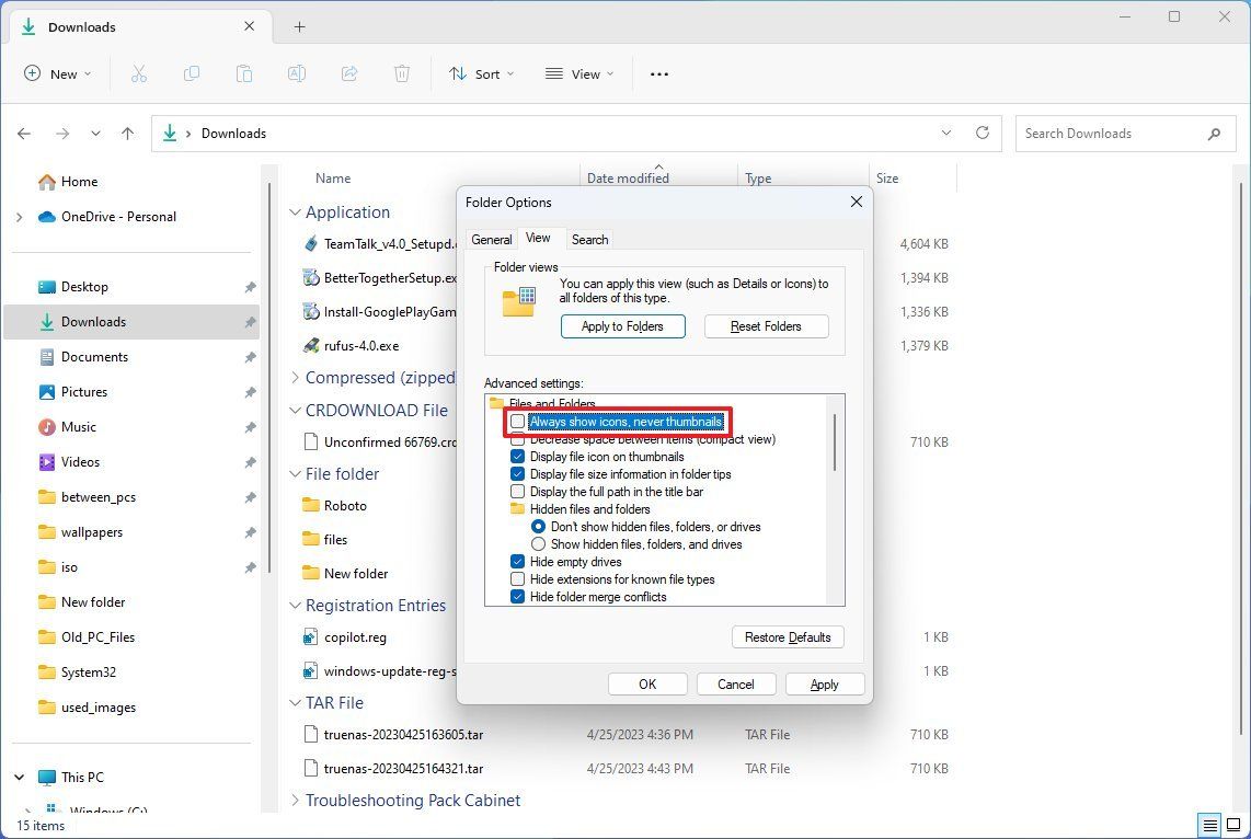 How To Fix File Explorer Thumbnails Not Showing Correctly On Windows 11 Windows Central