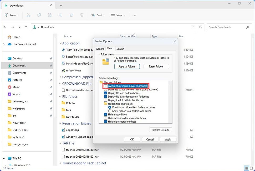 How To Fix File Explorer Thumbnails Not Showing Correctly On Windows 11 Windows Central