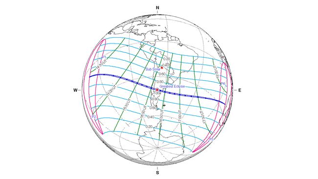 The only total solar eclipse of 2020 occurs Monday. Here's what to ...