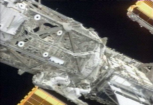 Spacewalkers Tune Up 10-Year-Old Space Station | Space