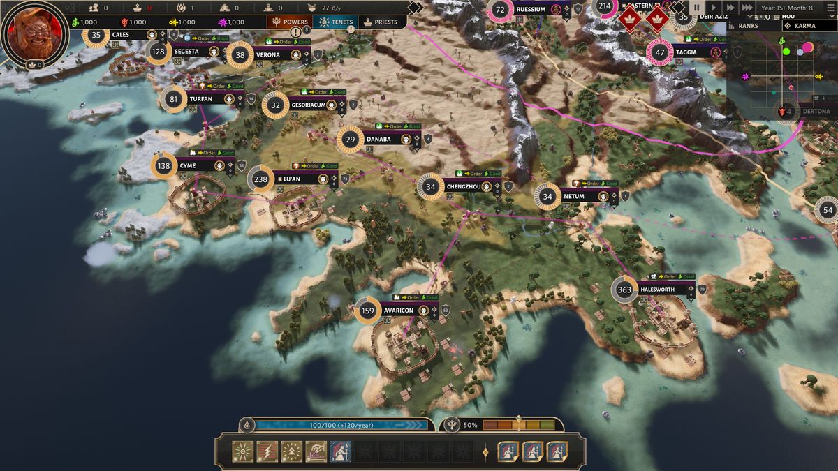 Exclusive: New god game Demiurgos puts you in control of a famous deity ...
