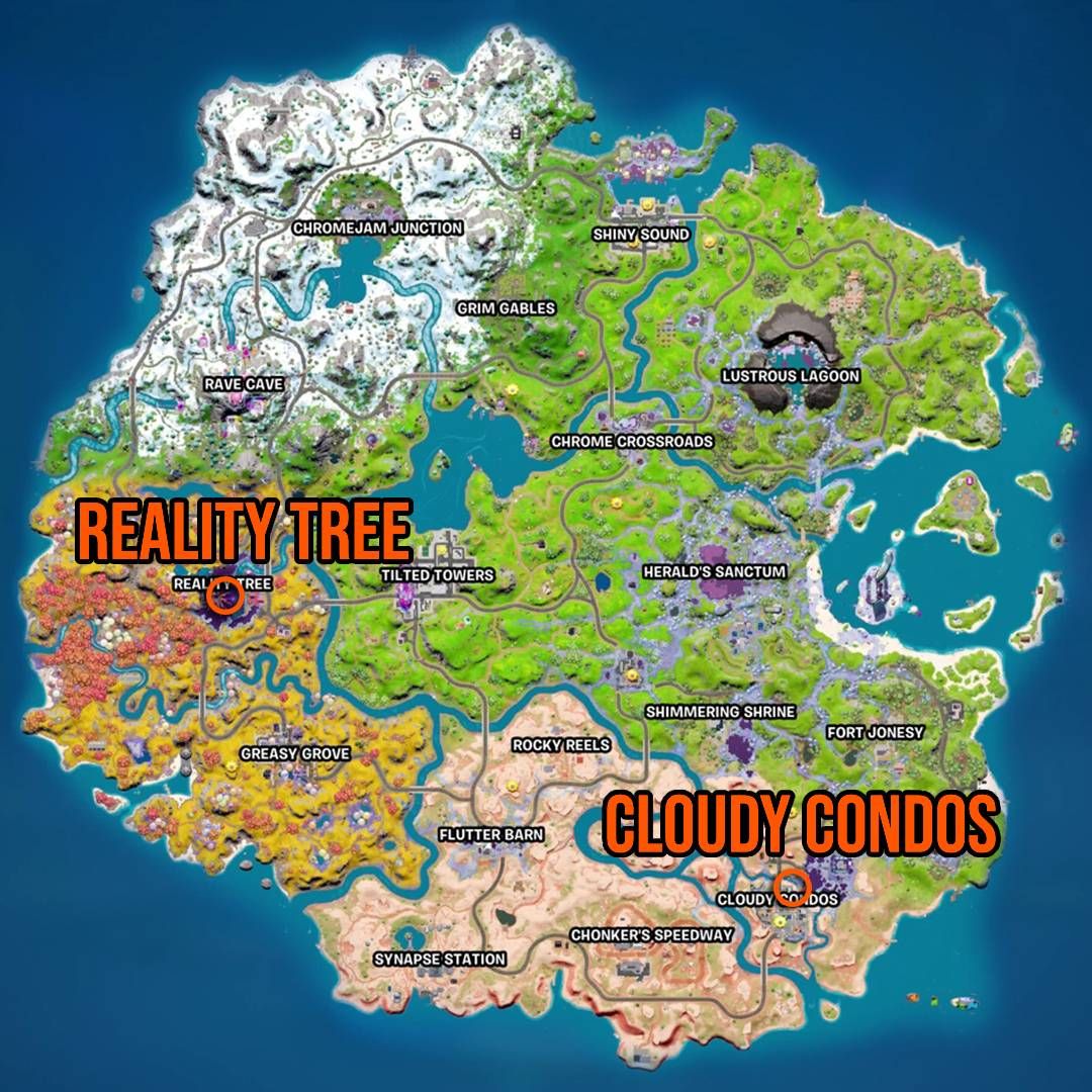 Comment Visiter Les Fortnite Cloudy Condos Puis Reality Tree - Tech ...
