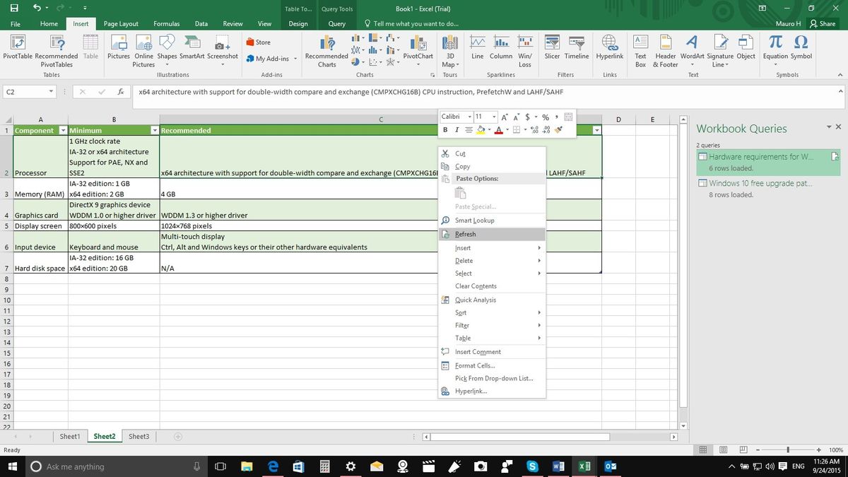 How to start using eight of the new features in Microsoft Office 2016 ...