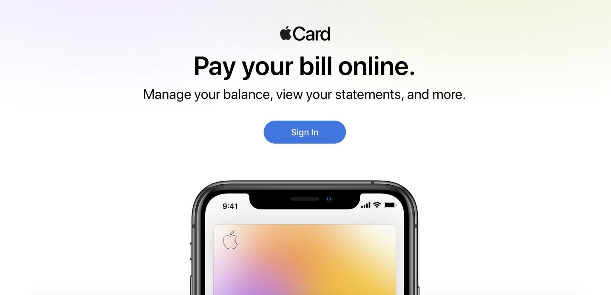 Apple launches website for Apple Card customers to pay their bill ...