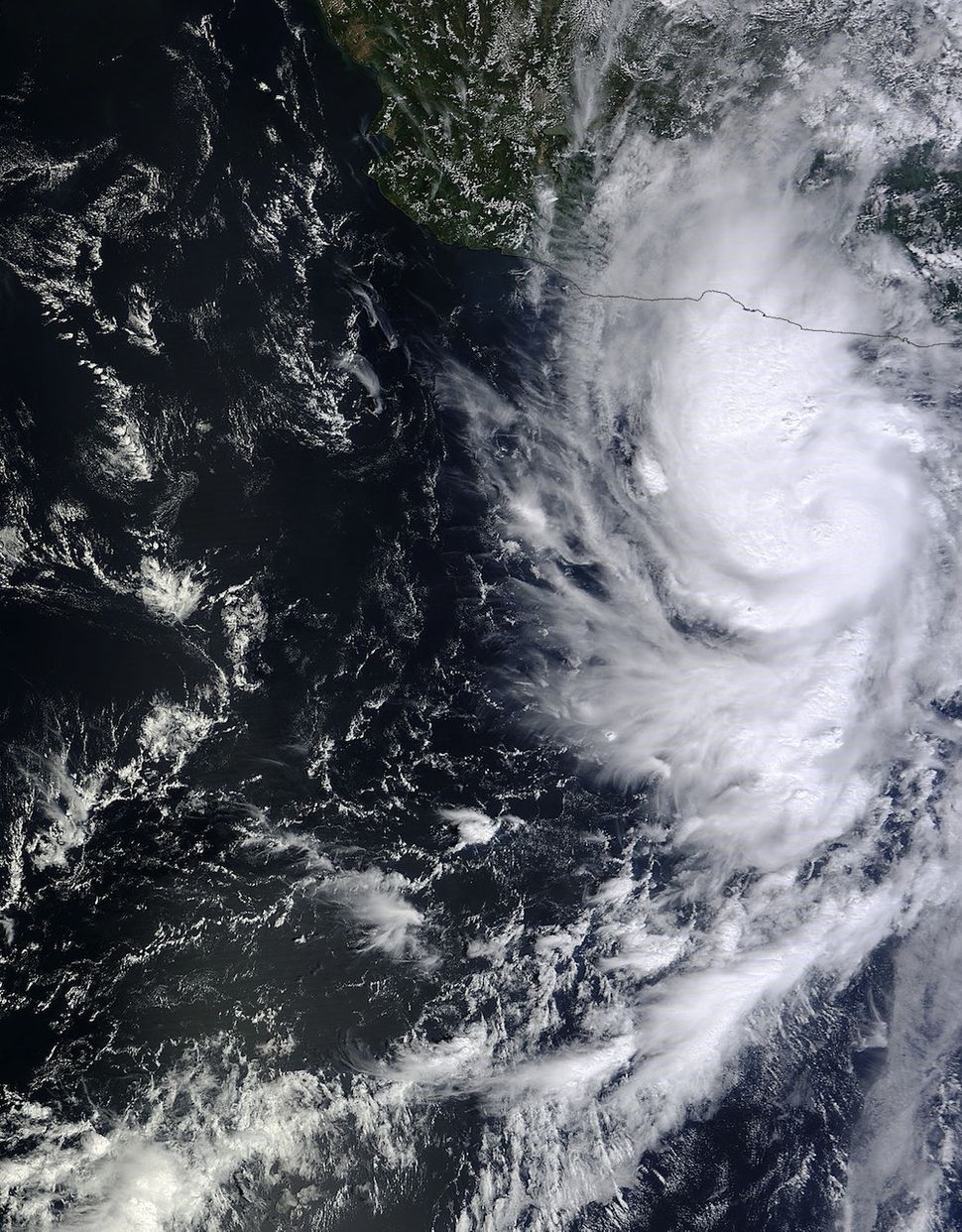 Hurricane Raymond Seen from Space (Satellite Photos) | Space