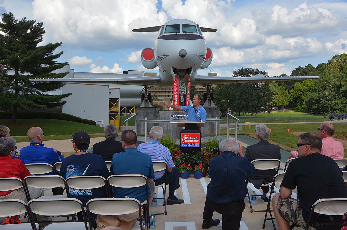 Space Camp Lands NASA Shuttle Training Aircraft for Display | Space