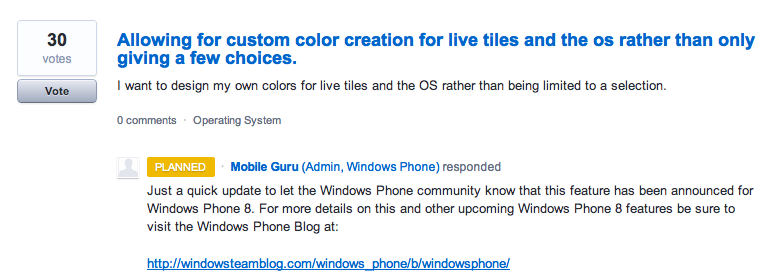 Microsoft appears to confirm custom Accent colors, Hubs and native ...